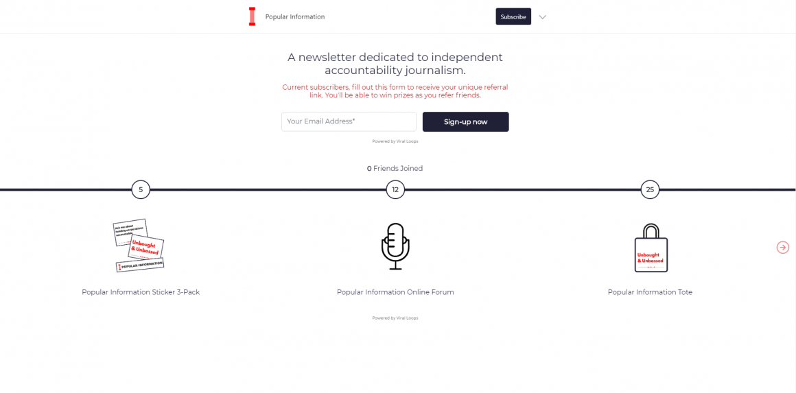 Newsletter Referral Programs: An Actionable Guide | Inside Viral Loops