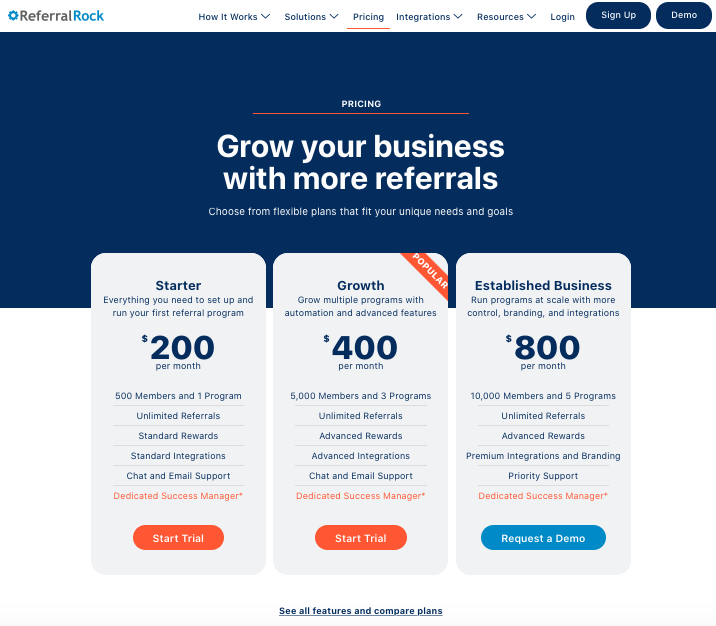 Top 8 GrowSurf Alternatives to Nail Referral Marketing